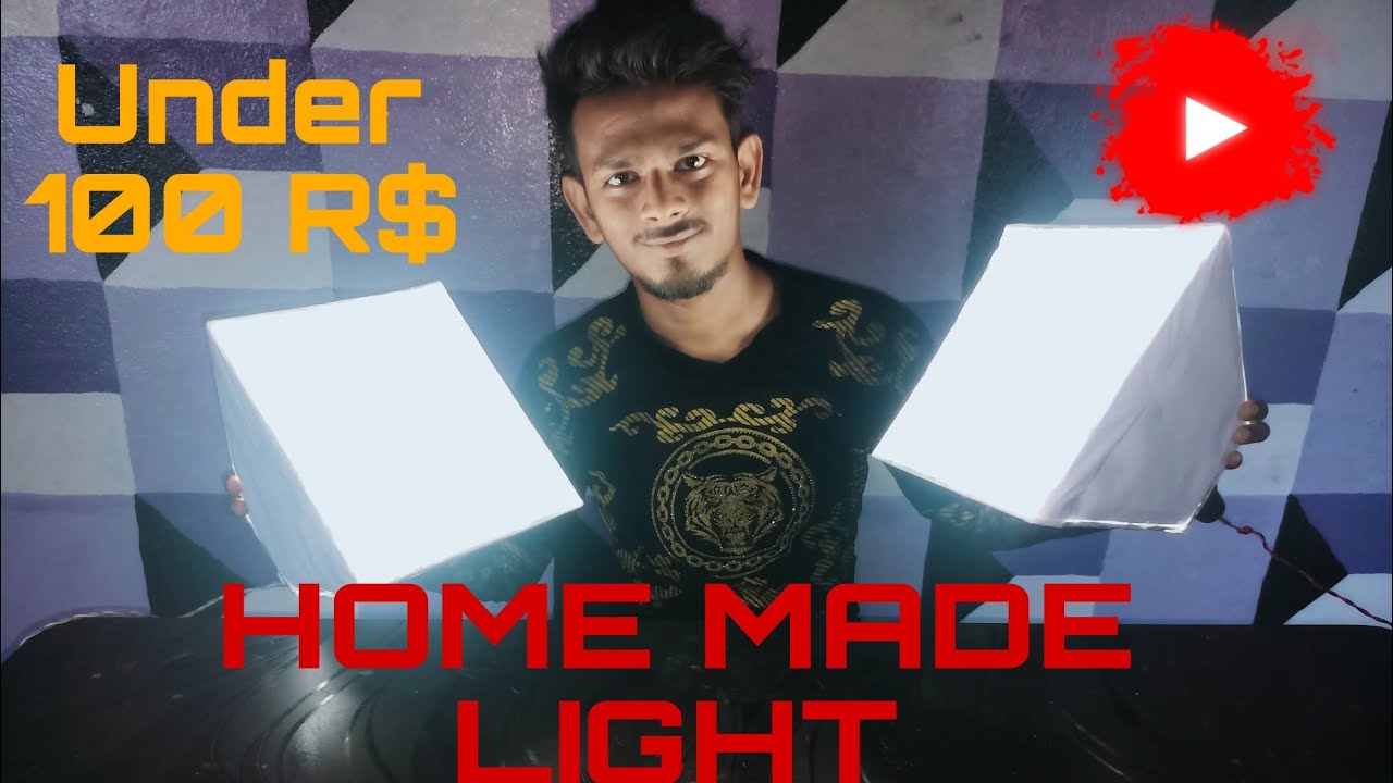 How to make powerful soft light box at home under 100 R$!!#softlight # ...