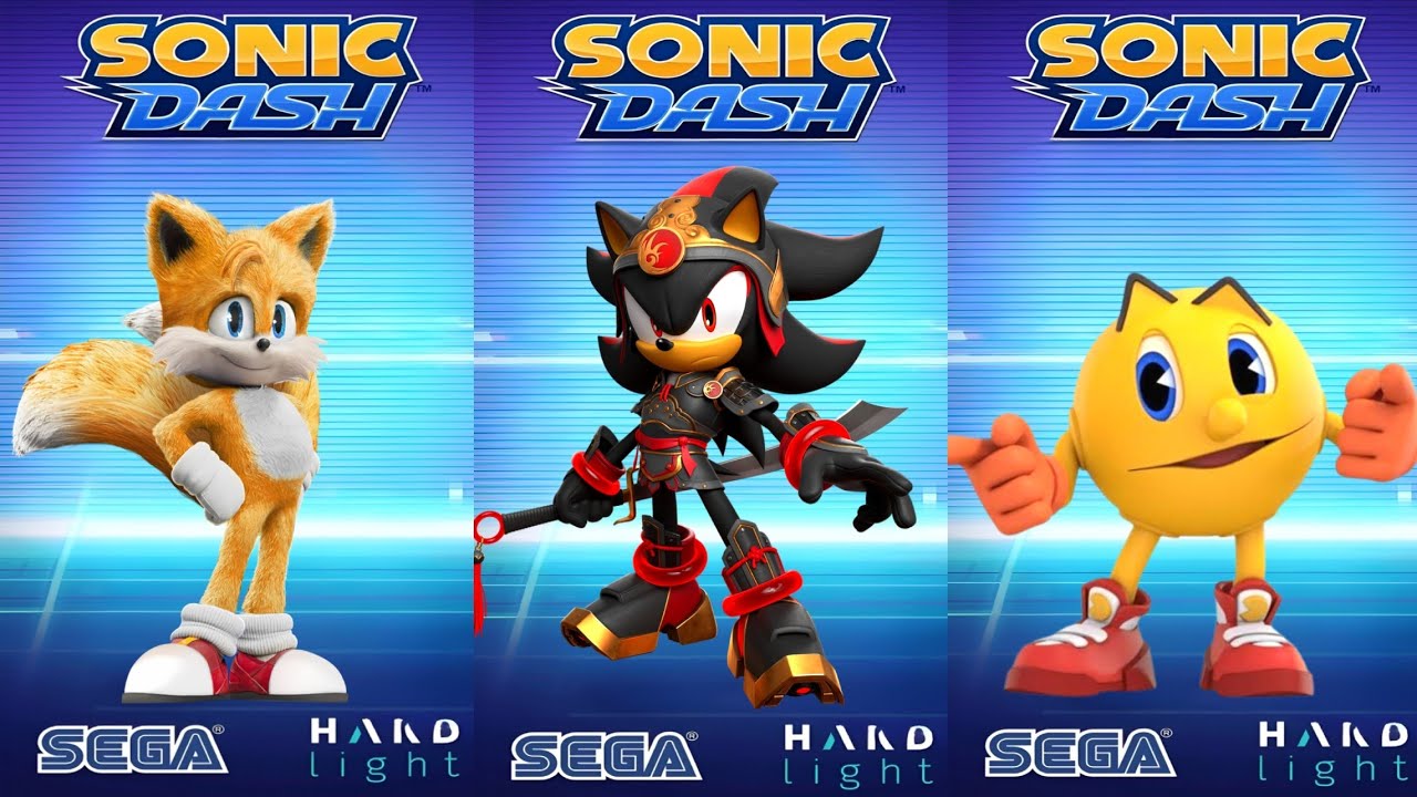 Movie Tails 🆚 Warrior Shadow 🆚 Pacman Vs All Bosses Zazz Eggman All ...