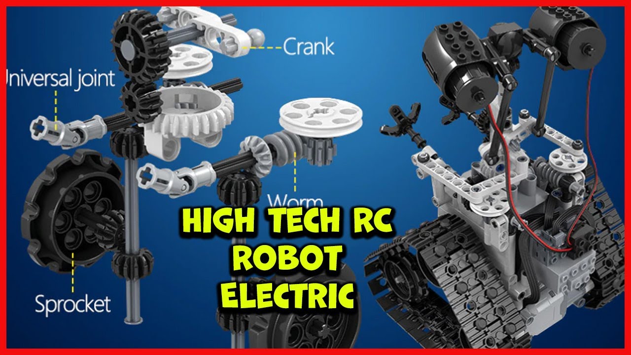 High tech RC Robot Electric - YouTube