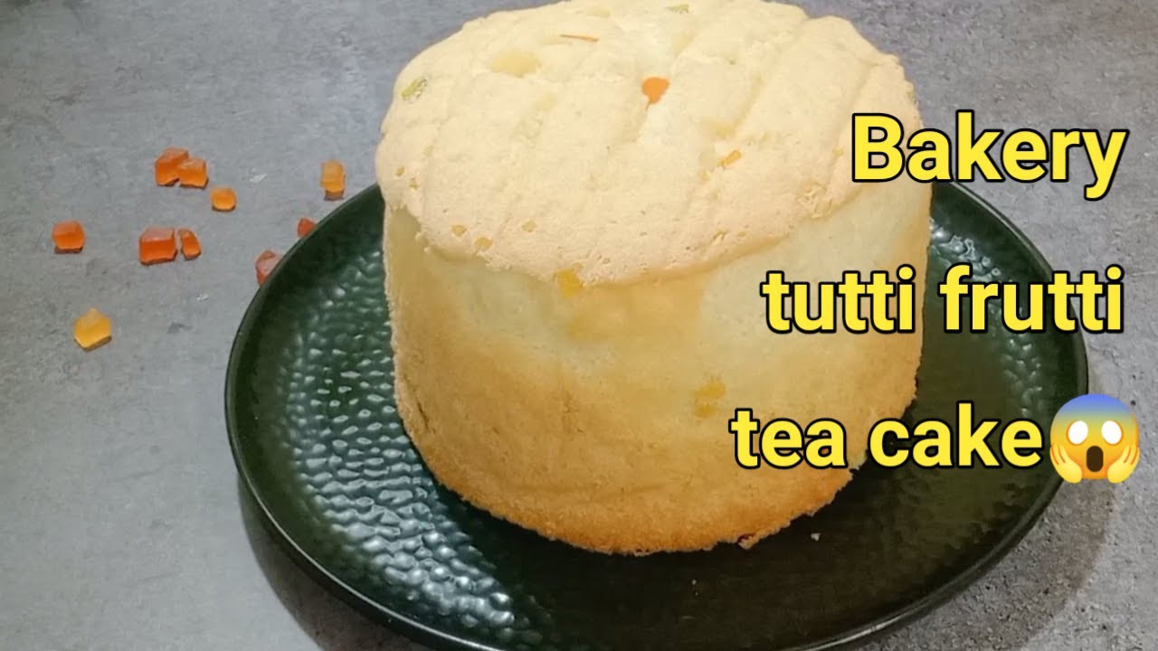 Bakery tutti frutti cake without oven 💯😱/Bakery style cake - YouTube