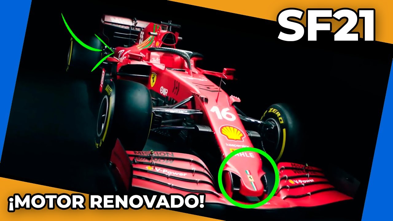 Ferrari SF21 | ¡El más radical y con motor renovado! | Análisis técnico ...