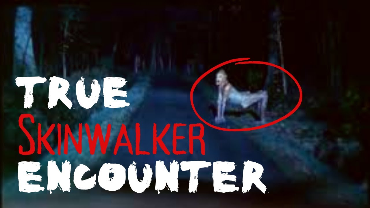 woman claims to have hit a SKINWALKER with their car - YouTube