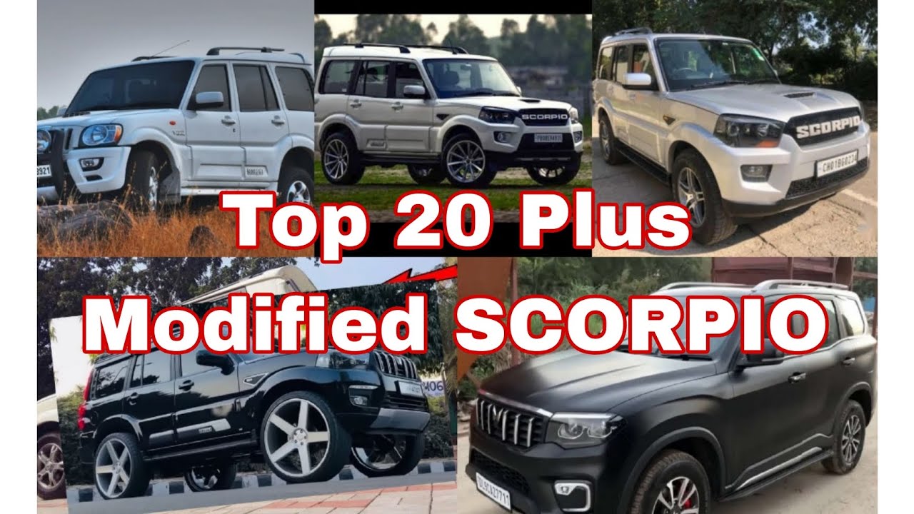 Top 20 plus Modified SCORPIO 🤩in 2023 #muzcar Club #scorpio - YouTube
