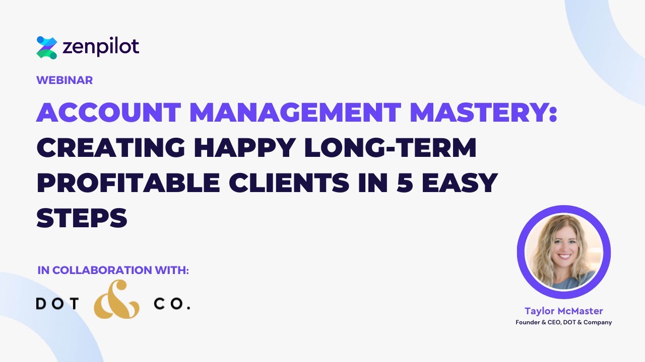 Account Management Mastery: 5 Easy Steps to Happy Long-Term Profitable ...