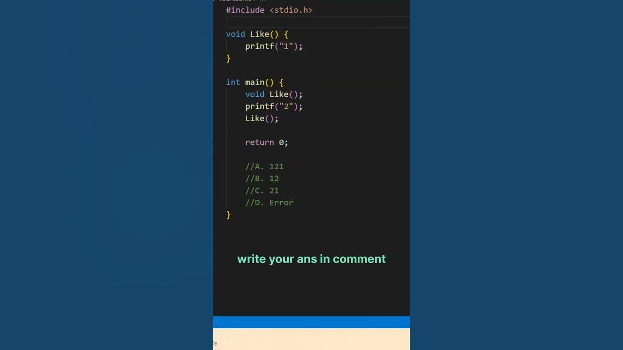 C programming Exercise - 14 #C #shorts #shortsvideo #coding # ...