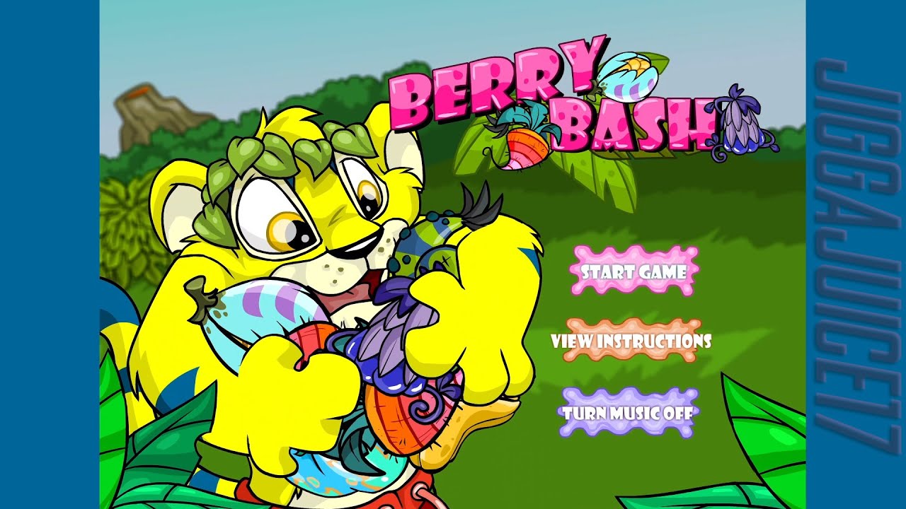 Berry Bash Flash Game by Neopets (No Commentary) - YouTube