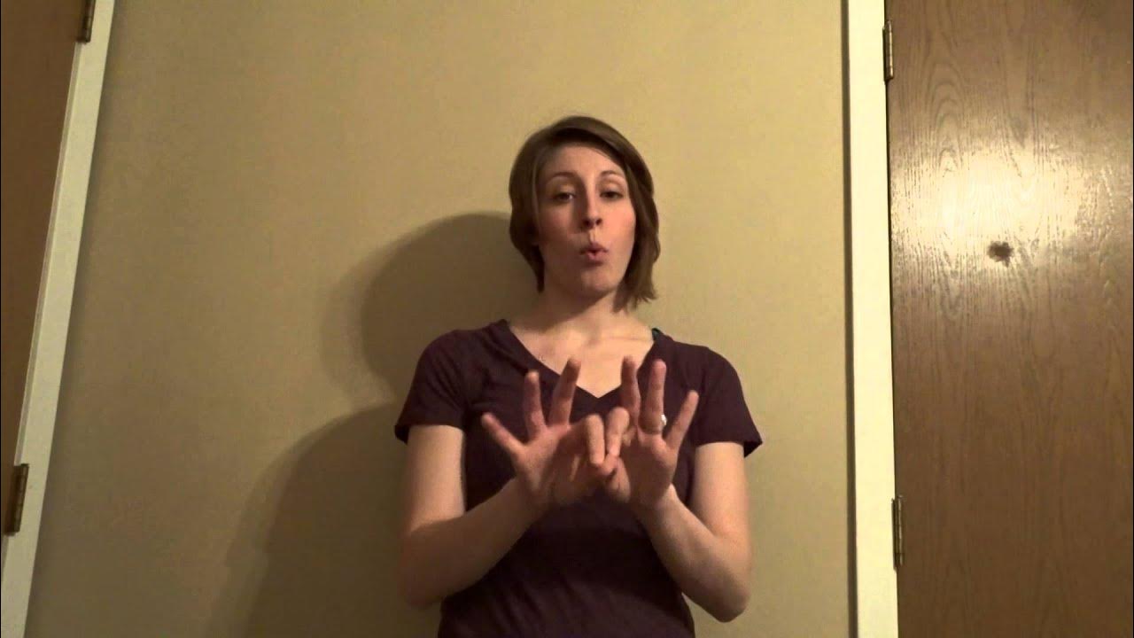 A Basic Course in ASL Vocab Lesson 11 - YouTube
