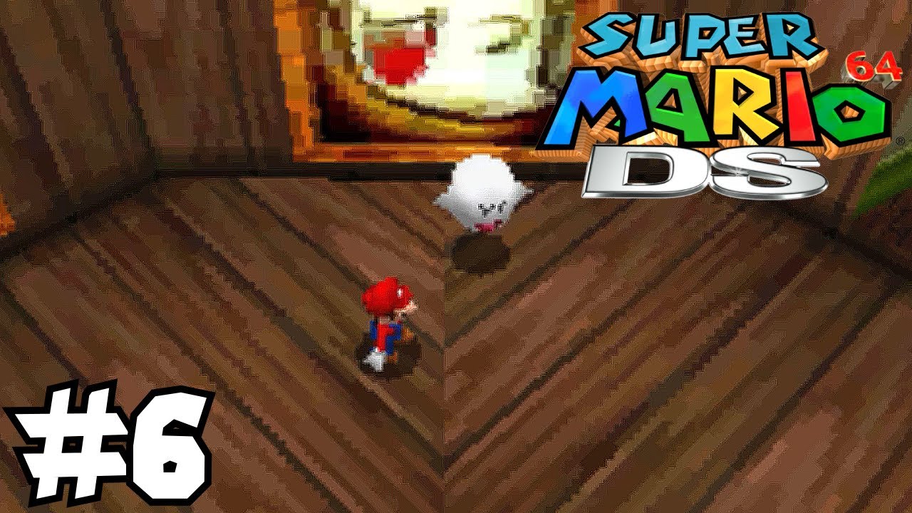 Super Mario 64 DS (Part 6) - BOO'S MANSION! - YouTube