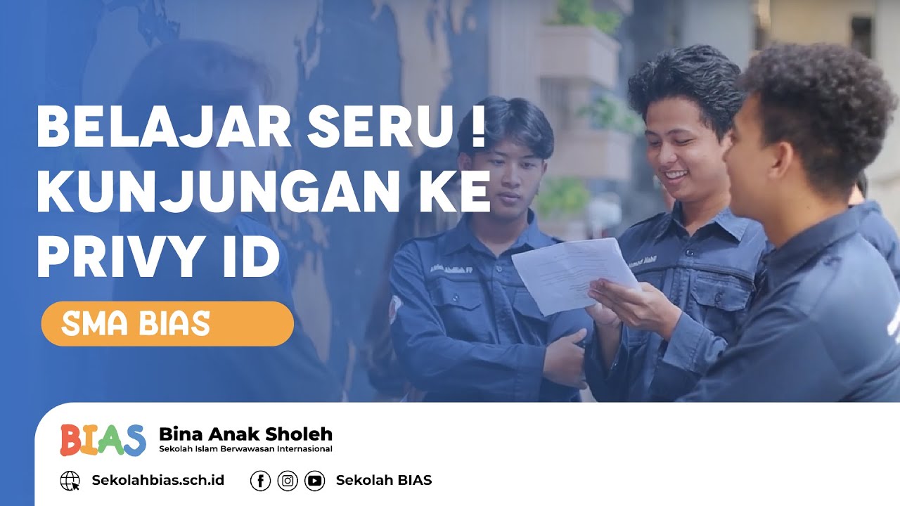 BELAJAR DIGITAL SIGNATURE DI PRIVY.ID | SMA BIAS Yogyakarta - YouTube