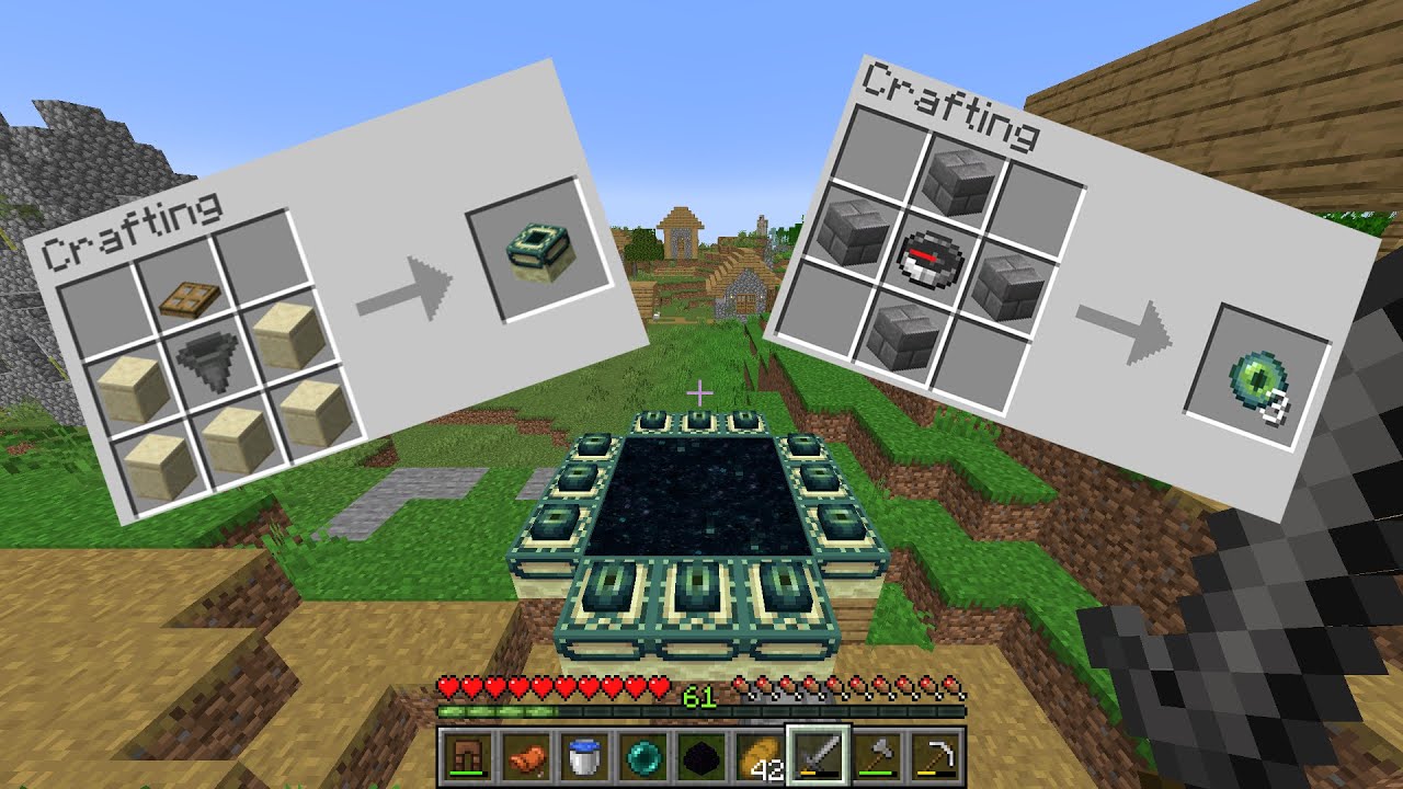 I Made Uncraftable Items In Minecraft - YouTube