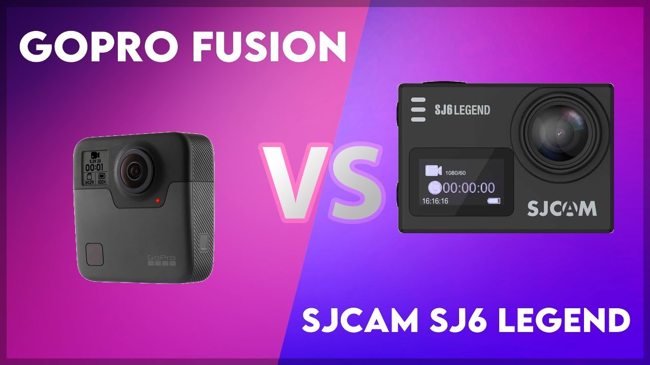 GoPro Fusion vs Sjcam SJ6 Legend Technical Comparison - YouTube