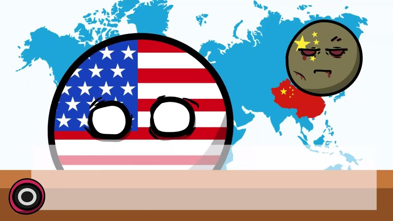 Countryballs breaking news - zombie in china - YouTube