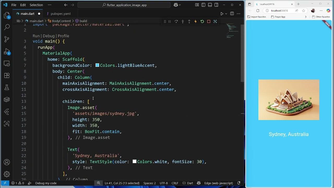 Splitting Code into Separate Class Files in a Flutter App - YouTube
