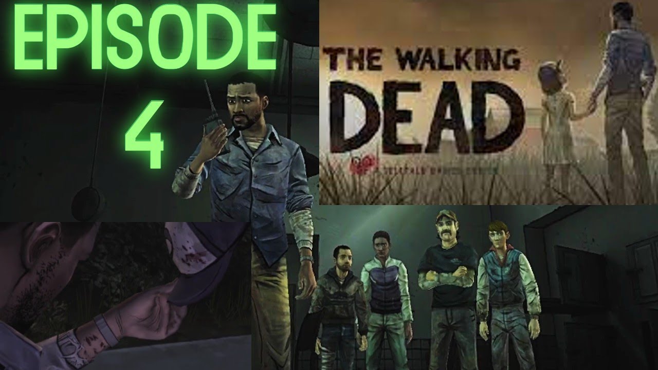 The walking dead first playthrough episode 4 (LEE got bit... clem is ...