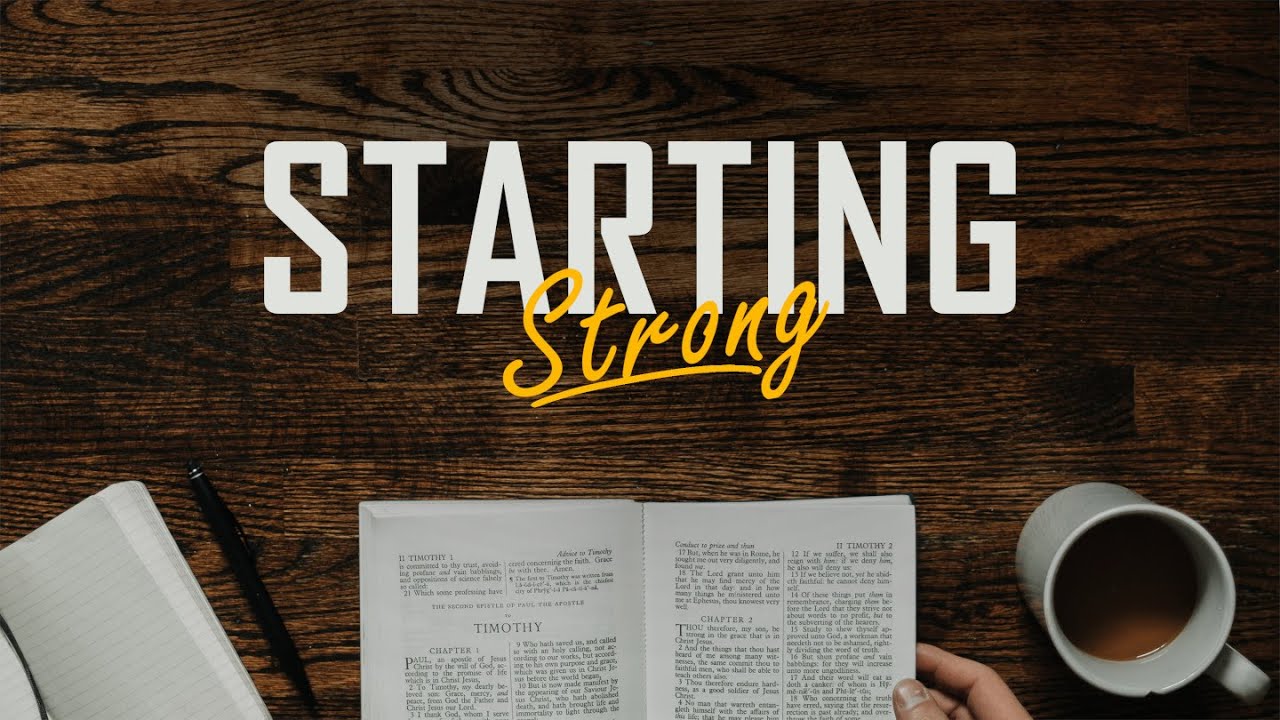 Starting Strong - YouTube