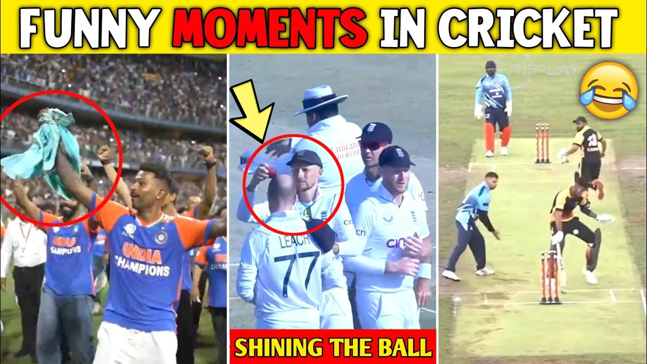 Cricket's Most HILARIOUS Moments😂 - YouTube