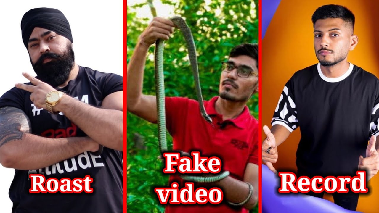 Crazy xyz cobra snke bit video fack l Super khalsa crazy xyz roast l ...