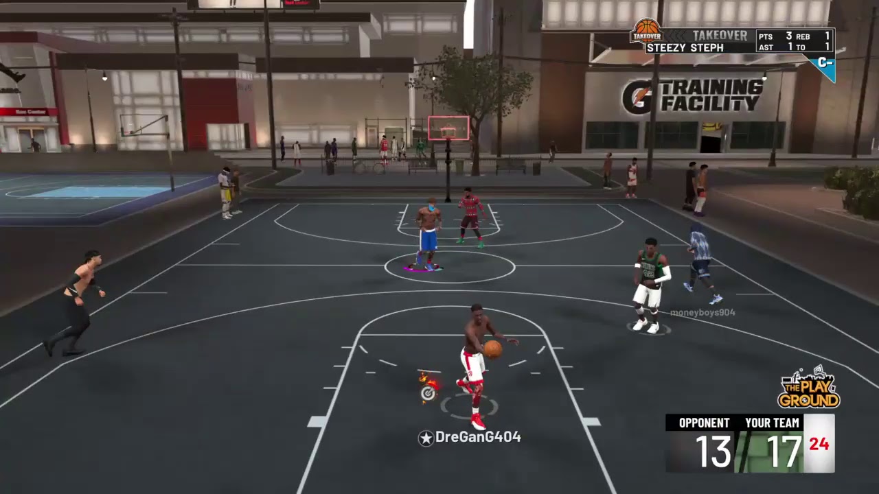 NBA 2K19 STRETCH FOUR MyPark - YouTube