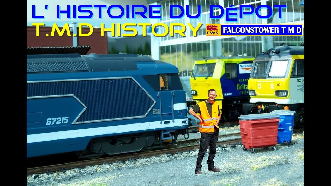BB 67407 Channel Vidéo No 218 Le Dépôt Technicentre Falconstower TMD my ...