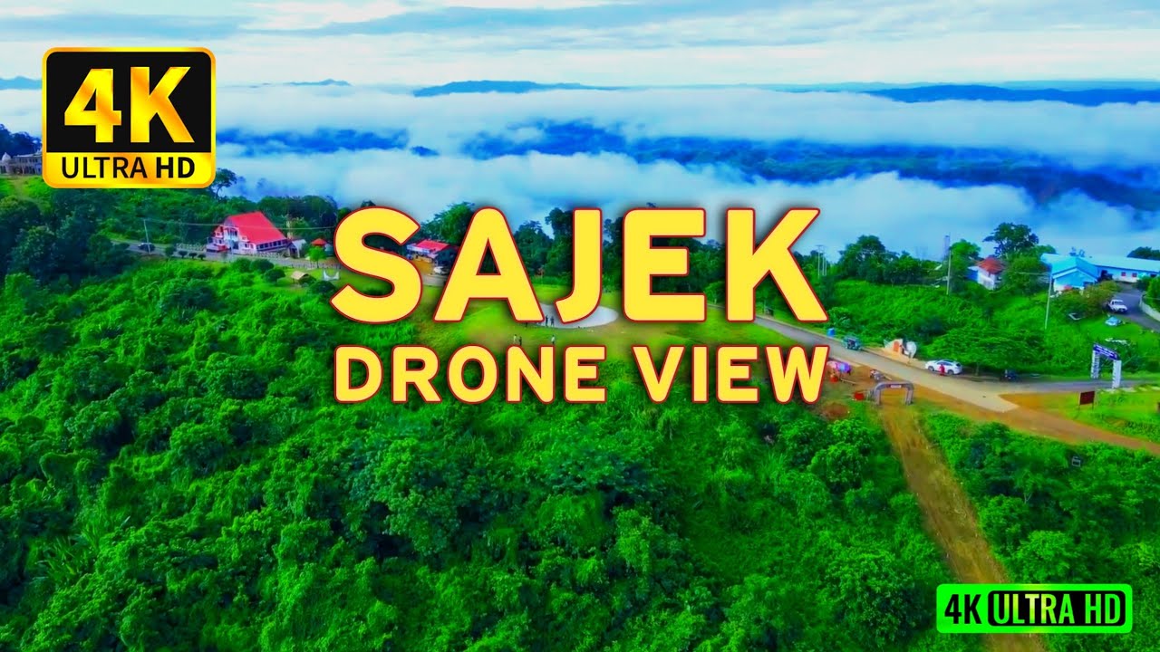 Sajek Valley Drone View in 4K Video Ultra HD || মেঘের রাজ্য সাজেক ...