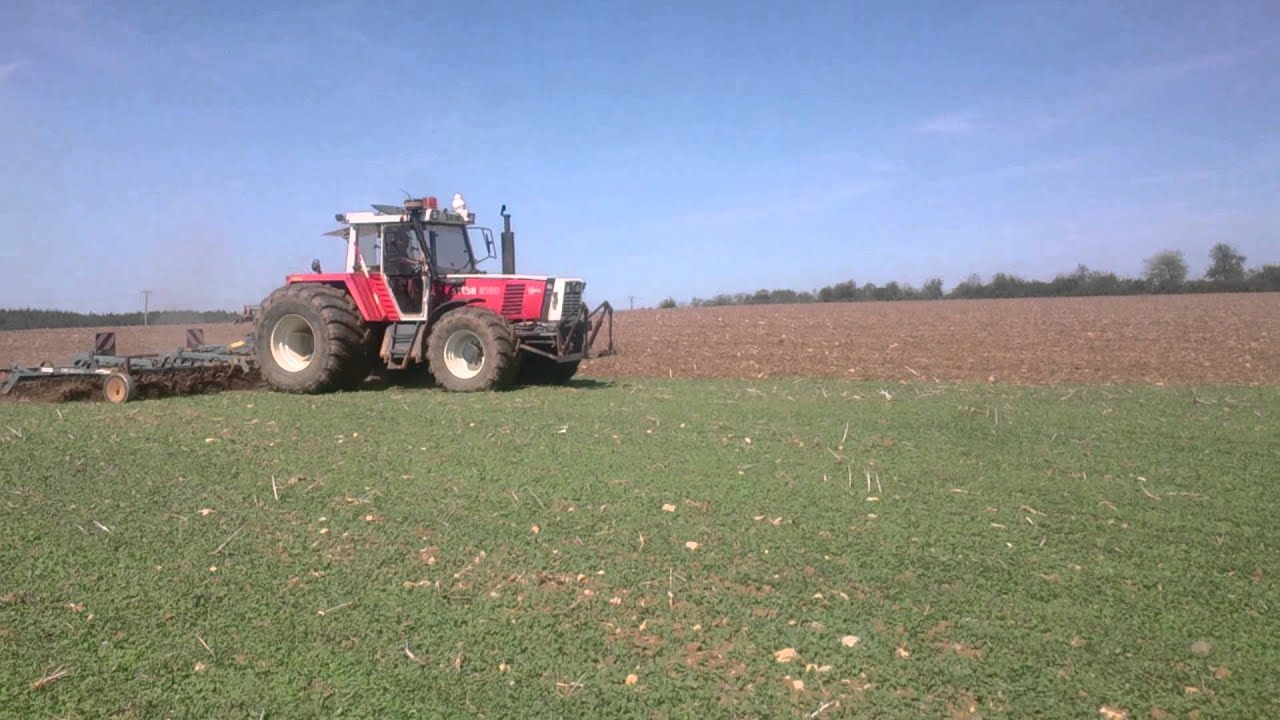 Steyr 8180 mit Köckerling Allrounder und 1050er Michelin - YouTube