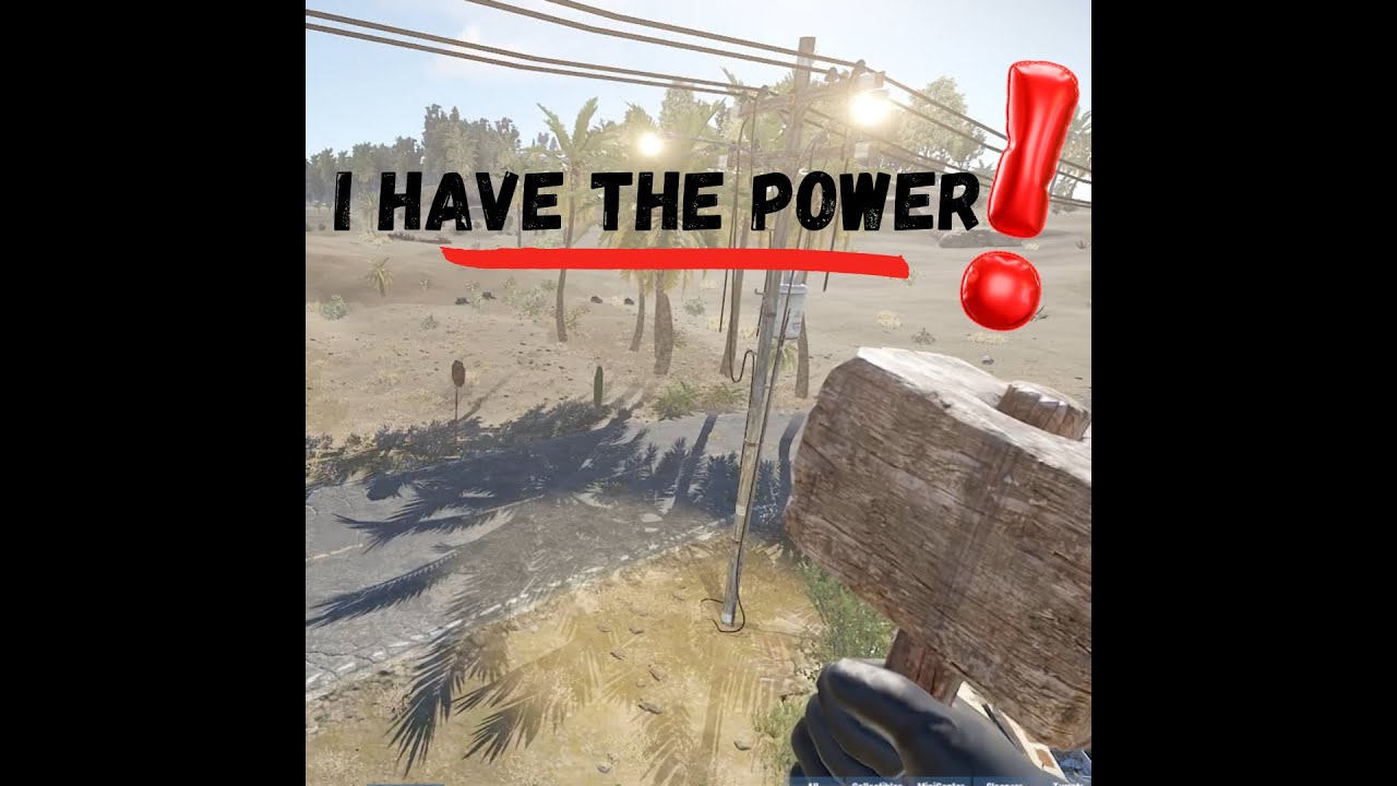 HOW TO SETUP GRID POWER- RUST - YouTube