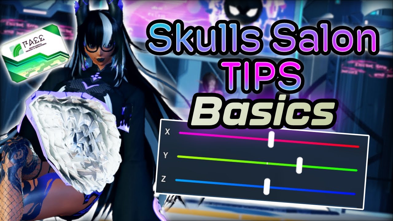 PSO2 NGS || Skulls' Salon Tips: Salon Basics Tutorial || New Player ...