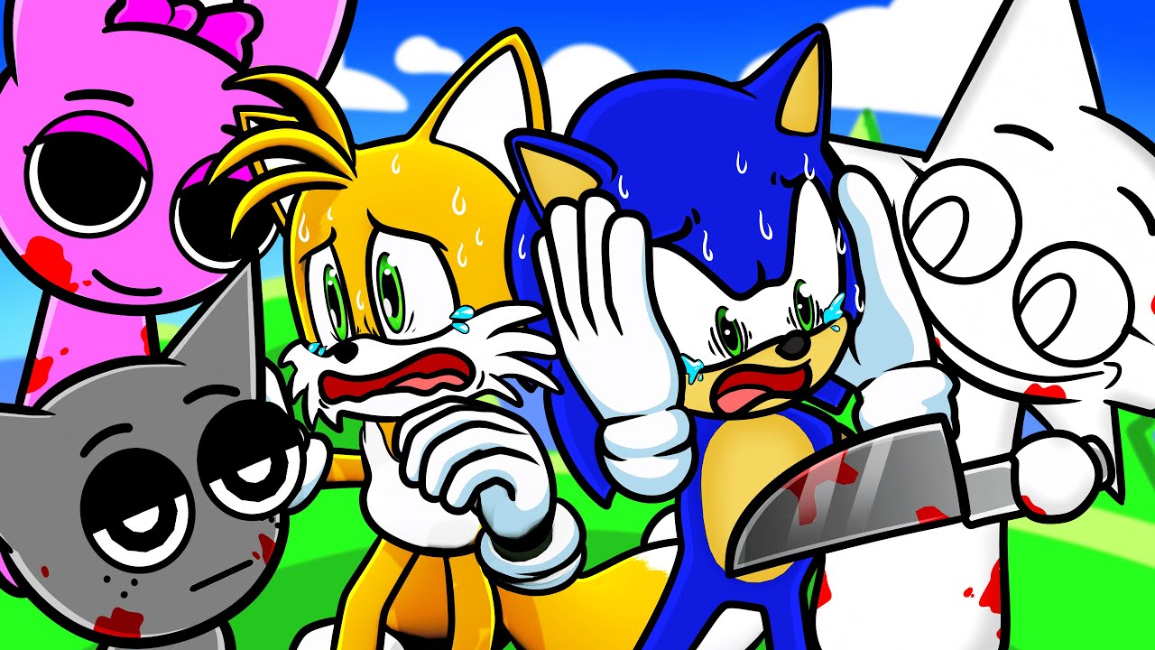 Sonic e Tails CONHECERAM os SPRUNKI no Sonic VR - YouTube