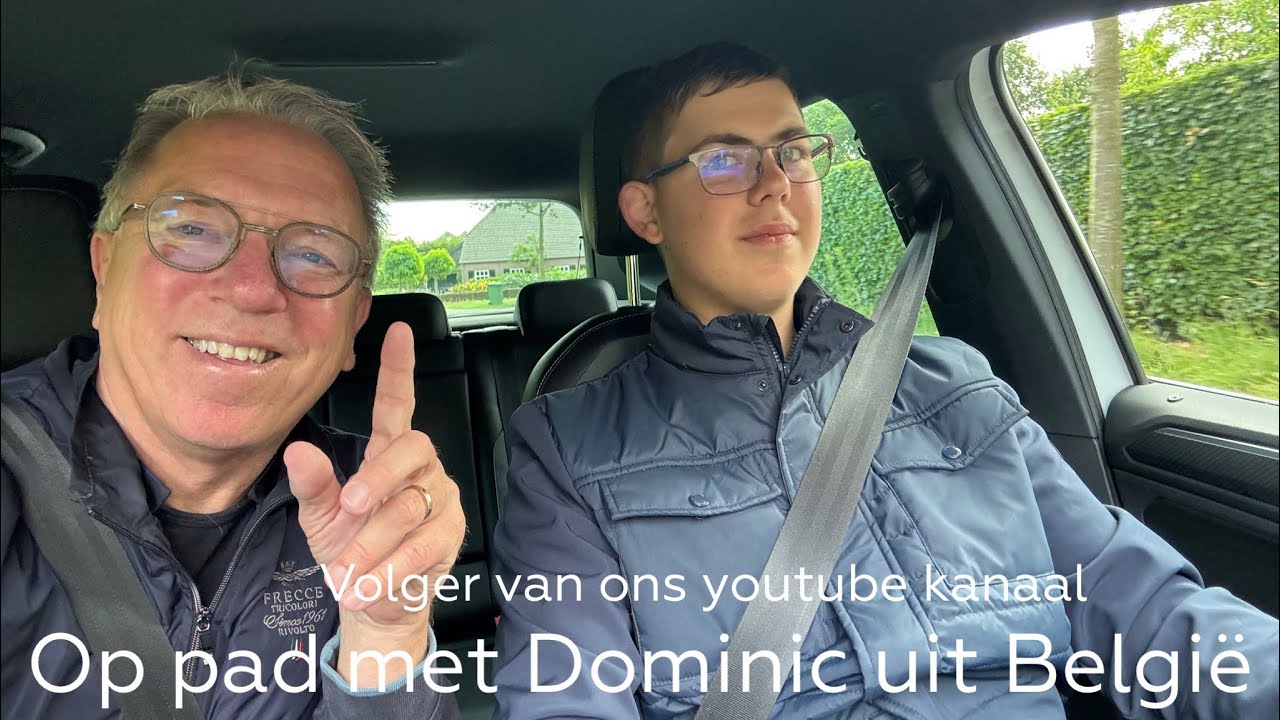 OP PAD MET DOMINIC UIT BELGIE. - YouTube