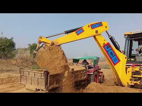 Jcb Machine Xpert Mahindra 475 Mahindra 275 Tractor Trolley Loding Jcb Tractor Video Jcb 3dx Jcb ...