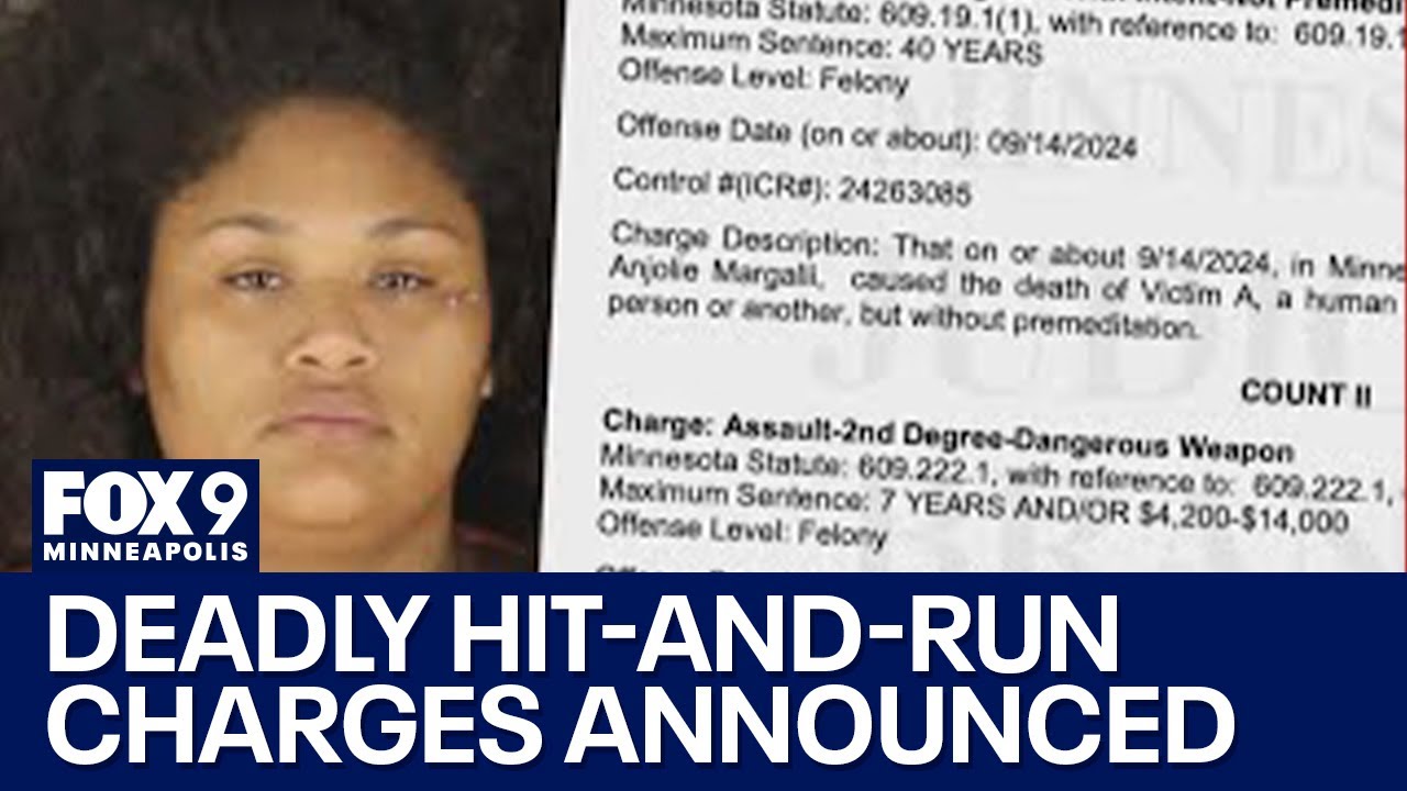 Downtown Minneapolis hit-and-run charges announced - YouTube