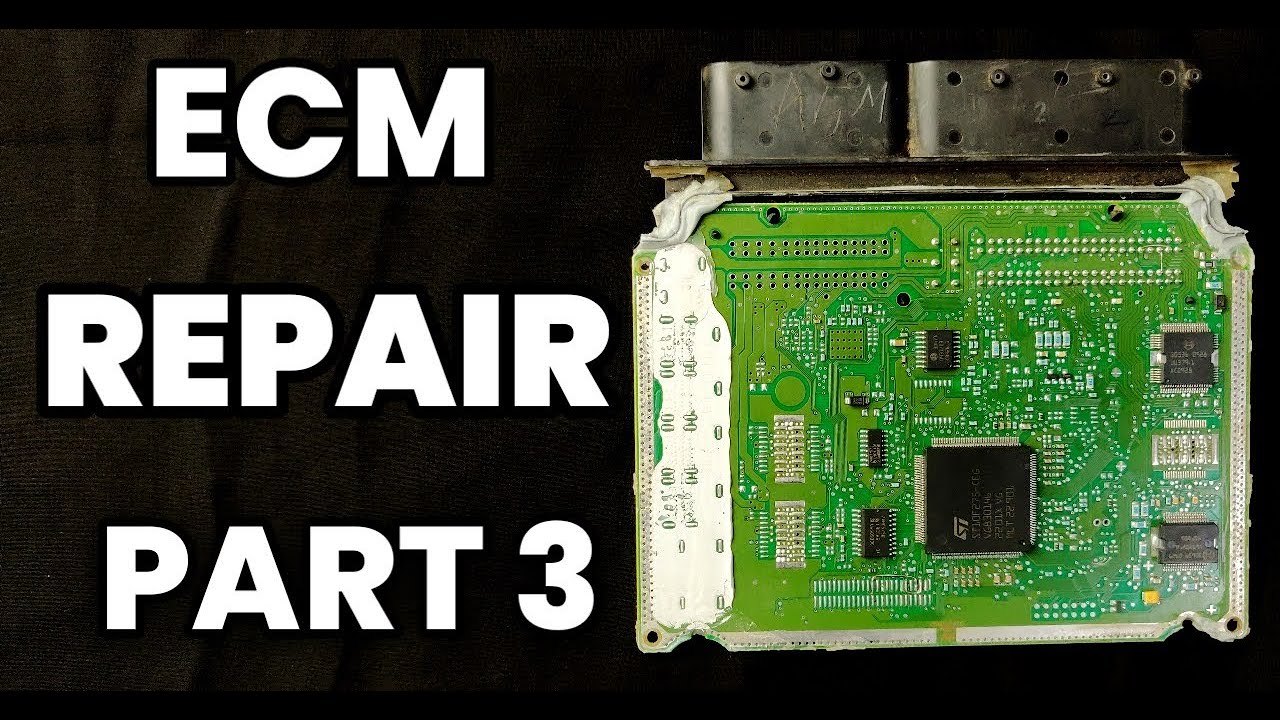 ecm repairing i10 petrol full dead ecu part 3 7219154125 - YouTube