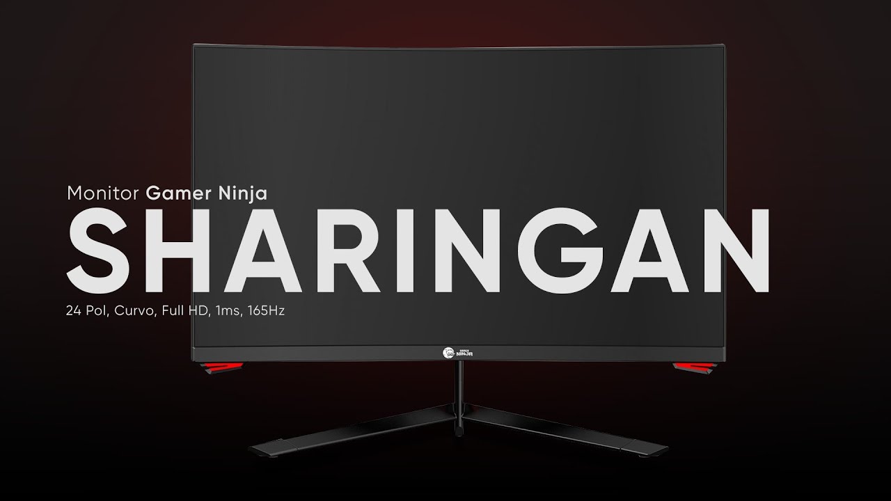 VOCÊ PRECISA do Monitor Gamer Ninja Sharingan! 🖥️ Review - YouTube