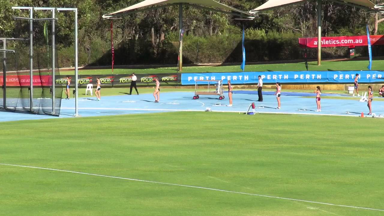 200M H3 U20W Madison Coates 24.82 2016 Australian Junior Championships ...