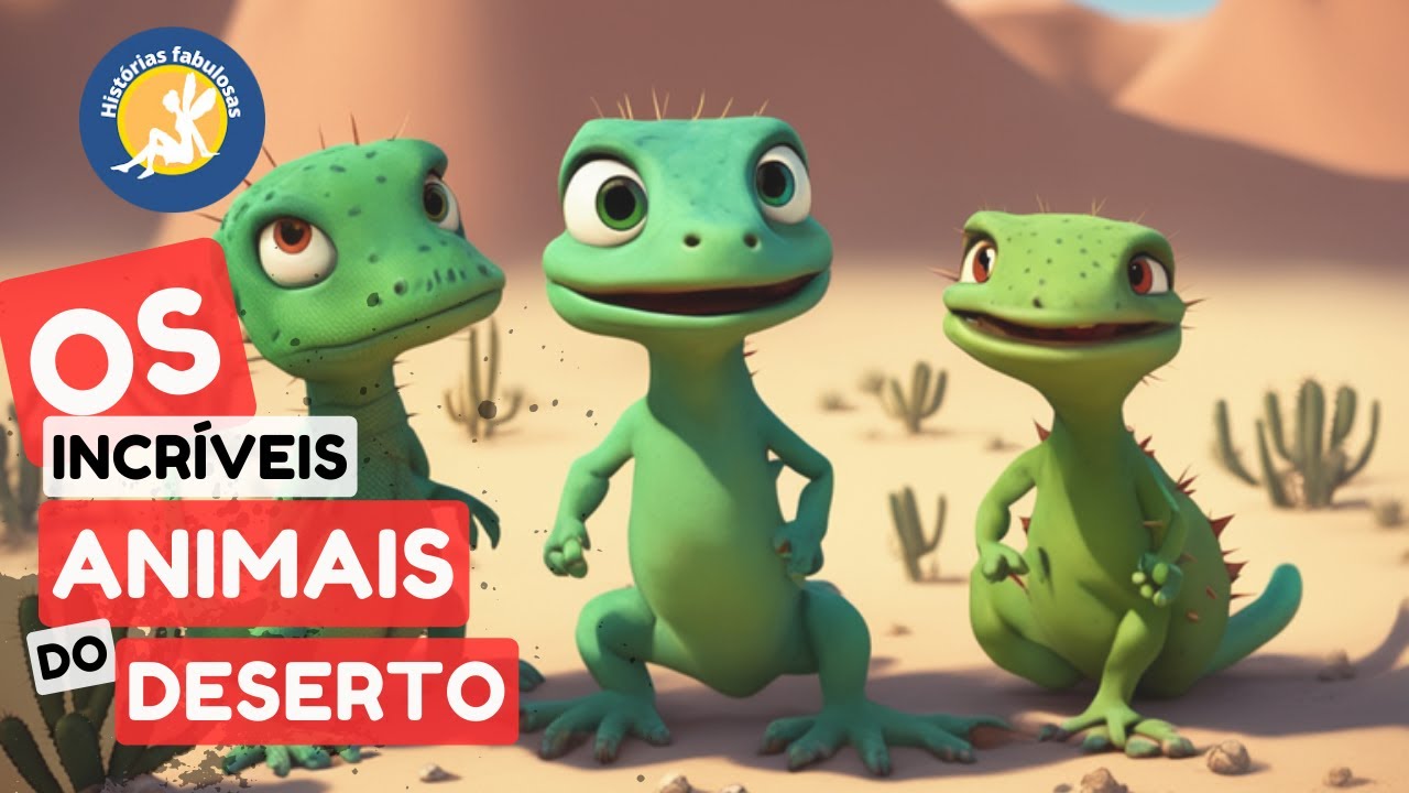 Os incríveis Animais do Deserto - Conheça esses Surpreendentes ...