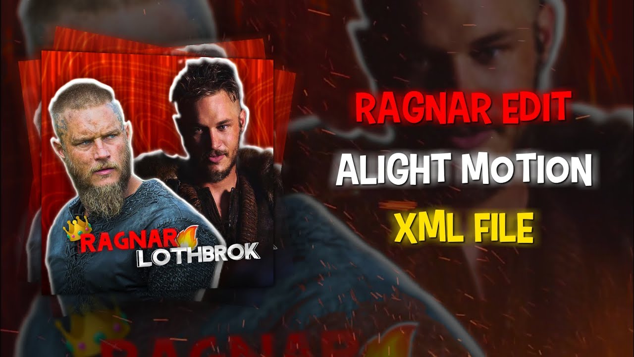 Ragnar Edit ⚔️🔥 soft ALIGHT MOTION edit like ae preset direct link XML ae lie cc preset #H4FFX ...