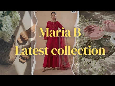 Maria B latest Collection, Maria b luxury lawn 2024, Summer dress ...