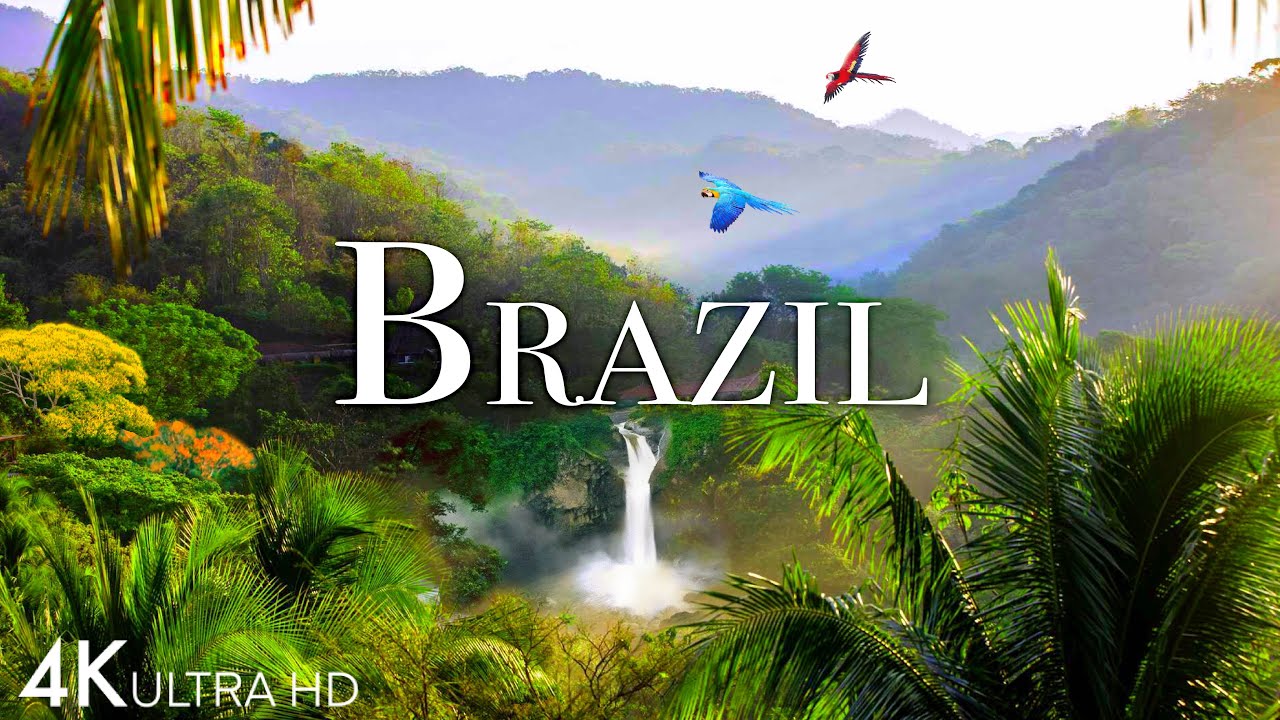 Brazil In 4K - Beautiful Tropical Country | Scenic Relaxation Film ...