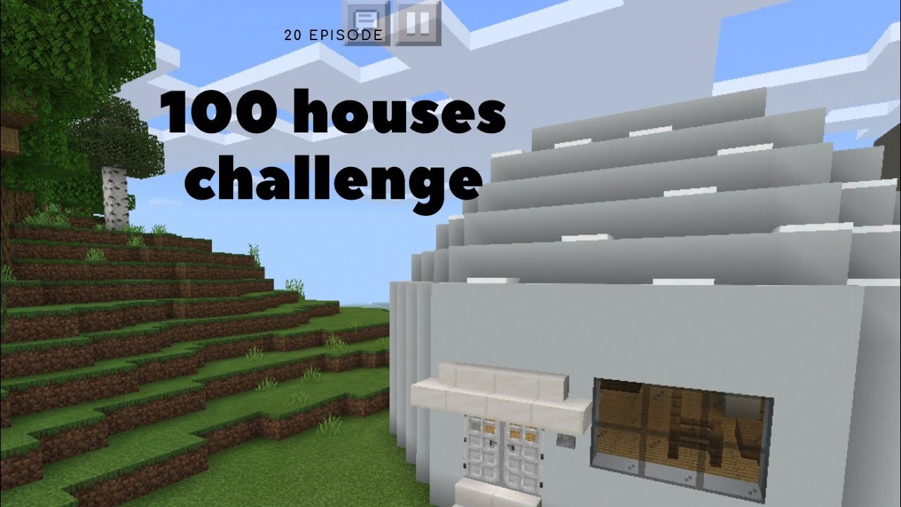 100 houses challenge | episode 20/100 | Minecraft - YouTube