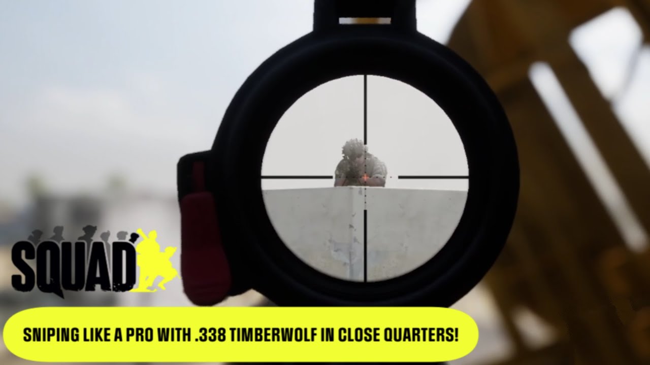 SQUAD - Sniping Like a PRO with .338 Timberwolf in Close Quarters ...