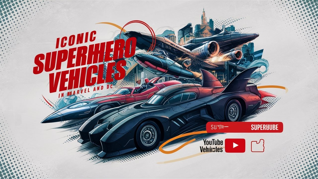 Iconic Superhero Vehicles in Marvel and DC - YouTube