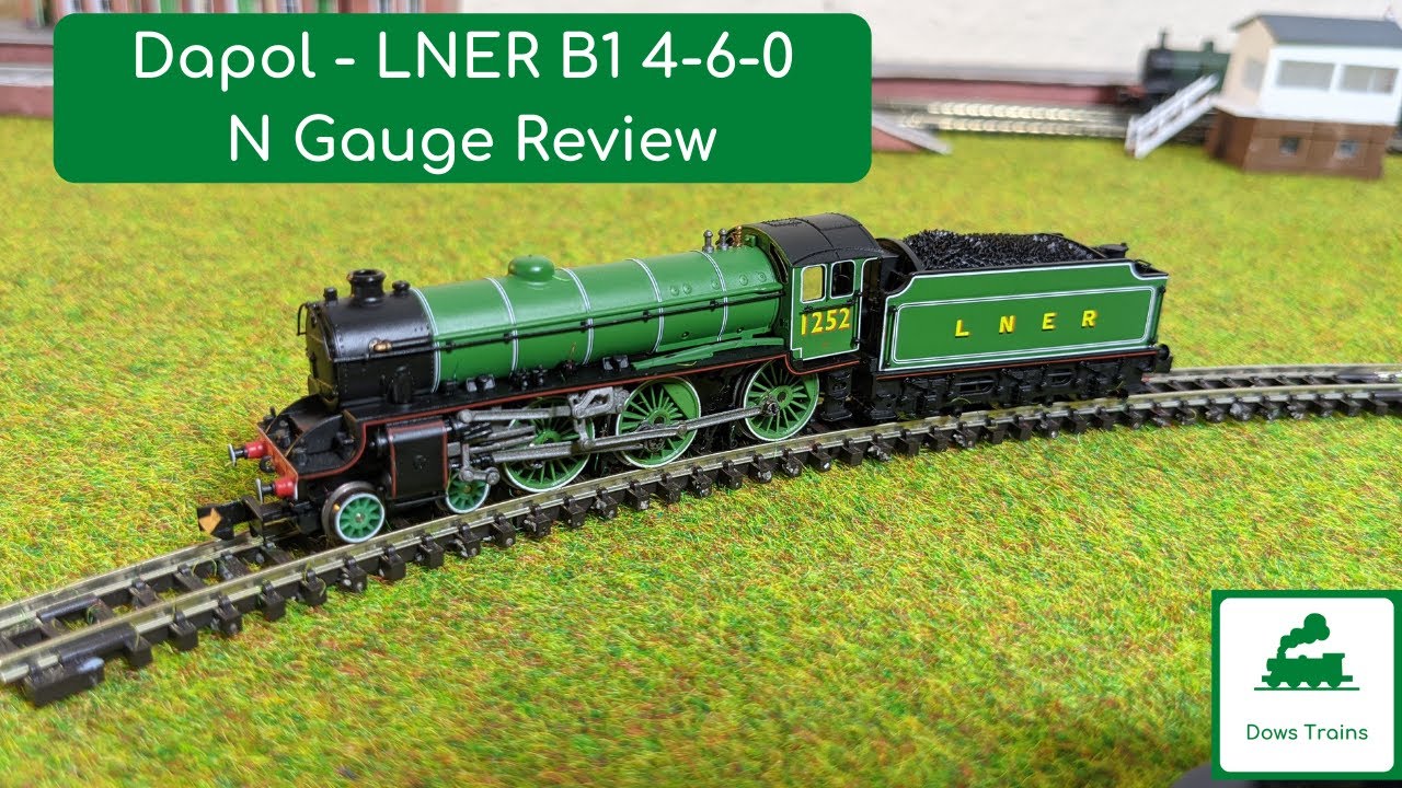 LNER B1 4-6-0 - Dapol - N Gauge Review - YouTube