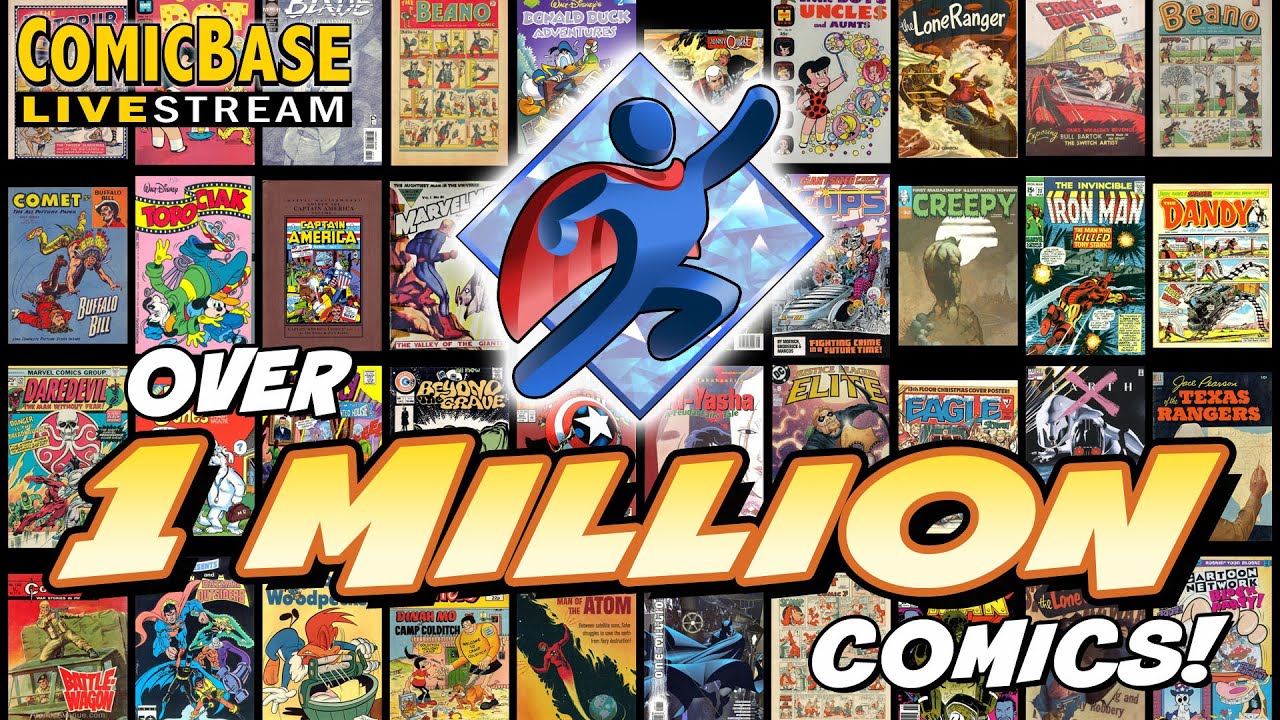 ComicBase Livestream #82: Over a Million Comics! - YouTube