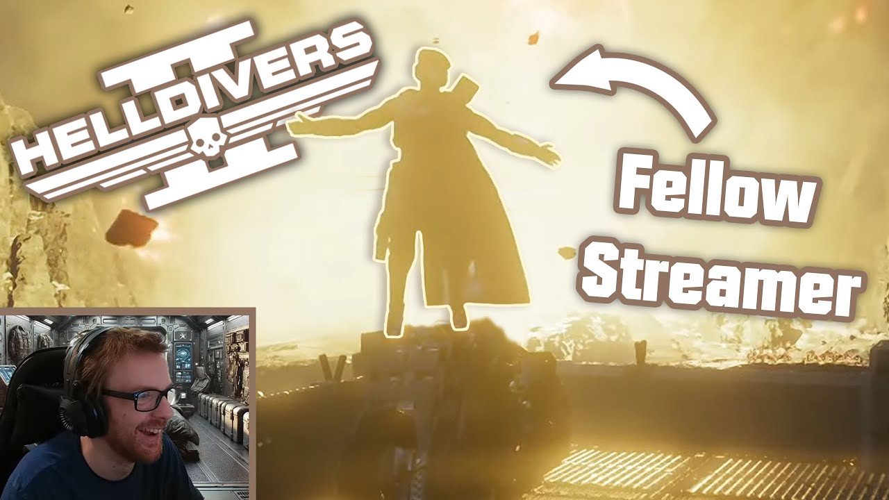 Finding A fellow Helldiver Streamer | HELLDIVERS 2 - YouTube