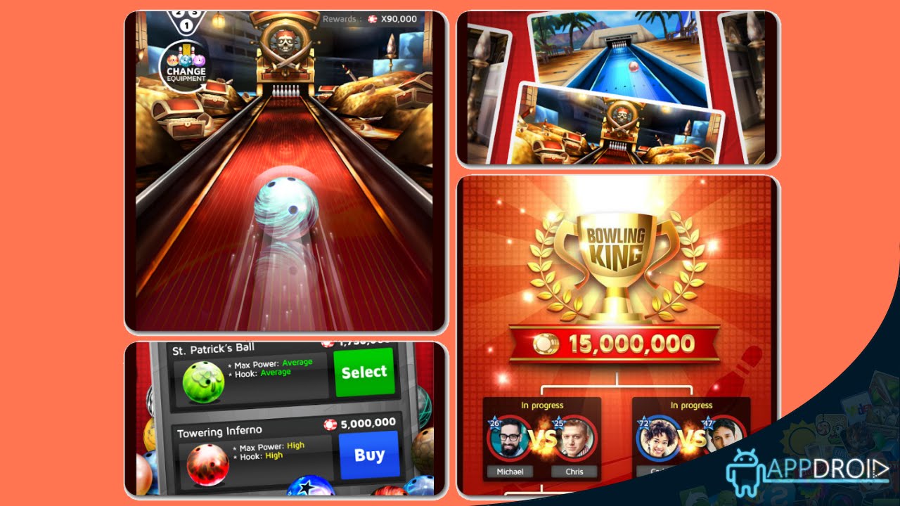 Bowling King Android Gameplay Trailer [1080p] (By Miniclip.com) - YouTube