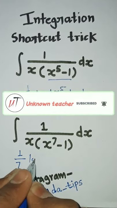Integration shortcut trick 😯 ( Calculus in sec ) | maths integration | ncert maths by tricks ...