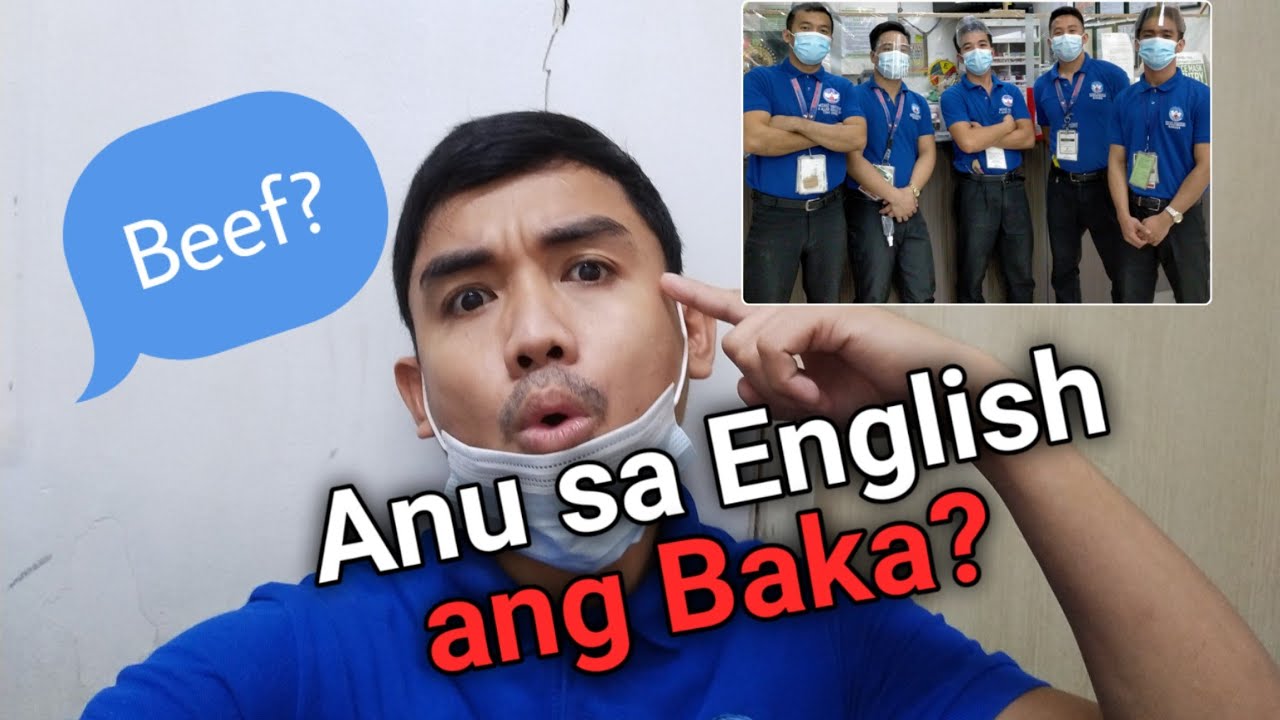 Anu ba sa English ang baka? Part1 - YouTube