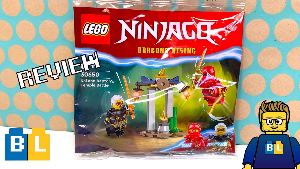 LEGO - 30650 - Ninjago -Kai and Rapton's Temple Battle - YouTube
