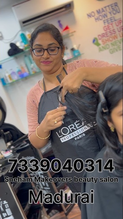 Customised layer cut in Madurai #madurai best beauty salon #layercut#9ontranding #shortsfeed# ...