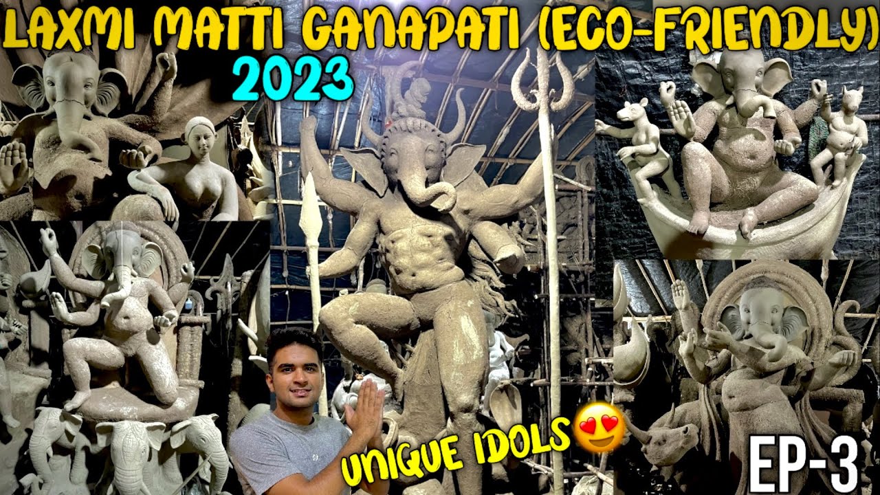 Eco Friendly Ganesh Making at Laxmi Matti Ganapati by Don kalakar ...